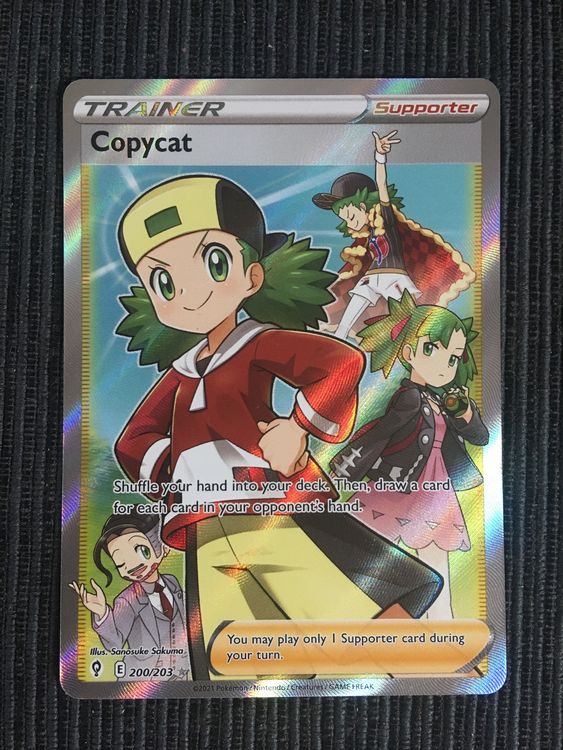 Pokemon Copycat Fullart Evolving Skies EN (Neu (gemäss Beschreibung ...