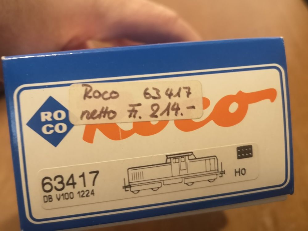 Roco V100 Diesellok digital mit Lenz-Decoder (Defekt) in für CHF 150 ...