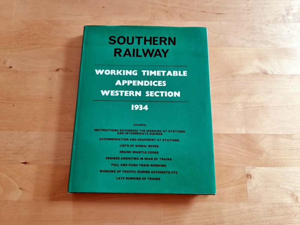 Southern Railway Working Timetable | Kaufen auf Ricardo