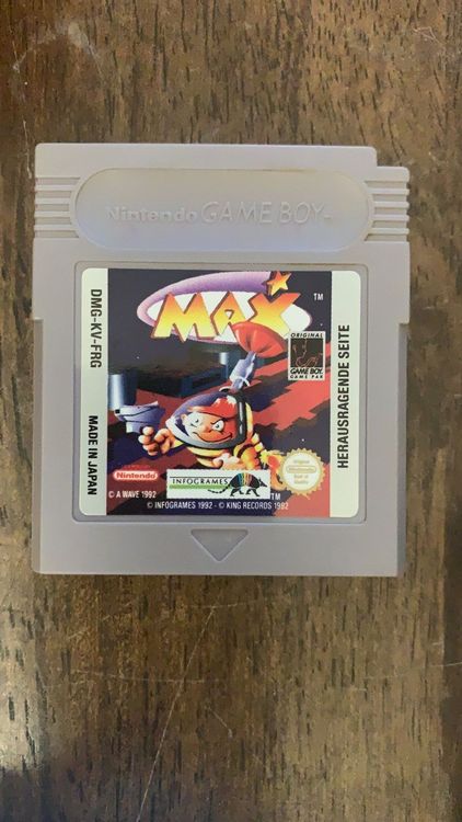 Max für Gameboy (Gebraucht) in für CHF 16.9 – mit Lieferung auf Ricardo ...
