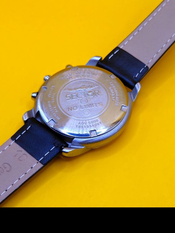 🌟 Sector ADV 5000 Chronograph – Blaues Zifferblatt-Schöne (Gebraucht ...
