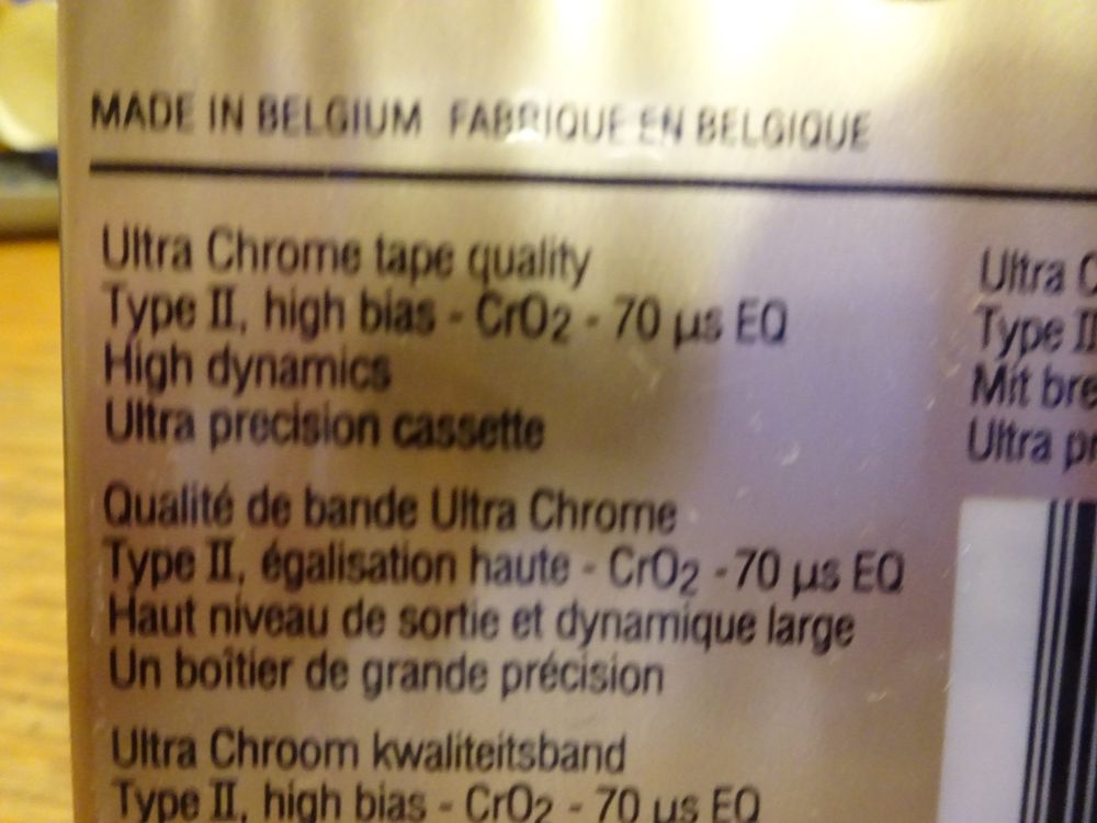 Doppelpack PHILIPS UC*II 60 Kassetten in original Verpackung (Neu und originalverpackt) in Walde ...