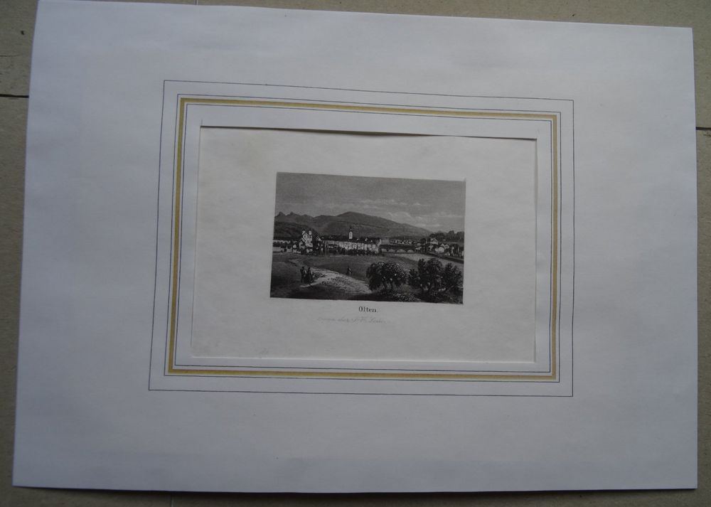 Solothurn Olten Aquatinta Locher (Gebraucht) in Safnern für CHF 9 – mit ...
