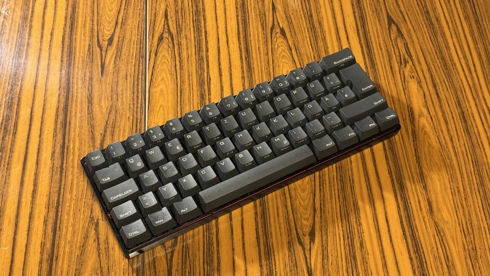 Mechanical Keyboard, Vortex Pok3r, MX Cherry Red Metal Base (Gebraucht ...