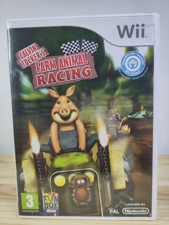 Calvin Tucker's Farm Animal Racing Nintendo Wii PAL CIB (Gebraucht) in ...