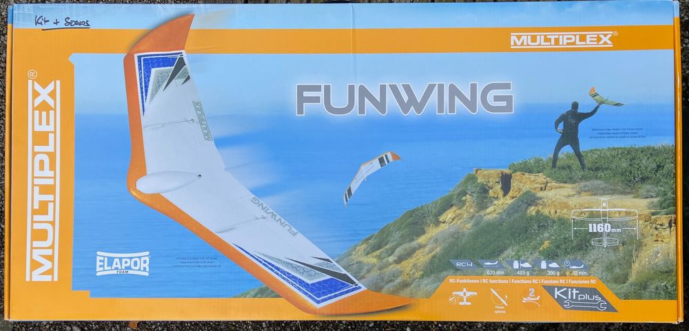Fun Wing Segler von Multiplex, Kit plus, inkl. Servos (Neu (gemäss ...