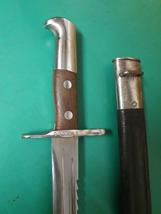Sägebajonett M1906 Faschinenmesser Bajonett Armee Epee (Gebraucht) in Ostermundigen für CHF 145 ...