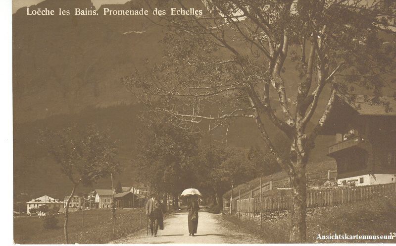 Leukerbad - Promenade des Echelles +1918 (Gebraucht) in Emmenbrücke für ...