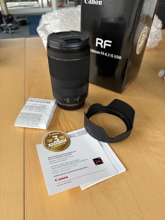 Canon RF 24-240 F4-6.3 IS USM inkl. Sonnenblende (Gebraucht) in Baar ...