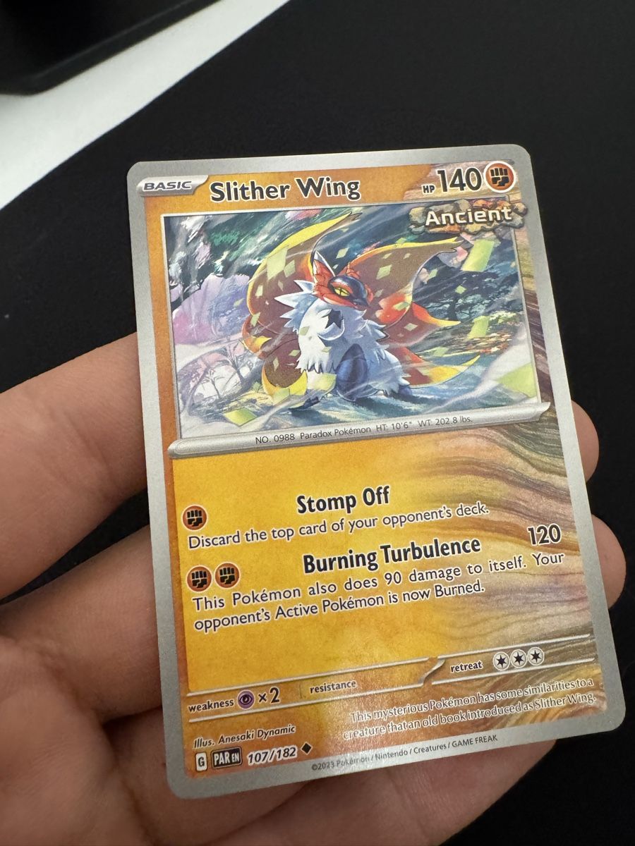 Slither Wing 107/182 – Paradox Rift – Pokémon Karte – (Neu (gemäss ...