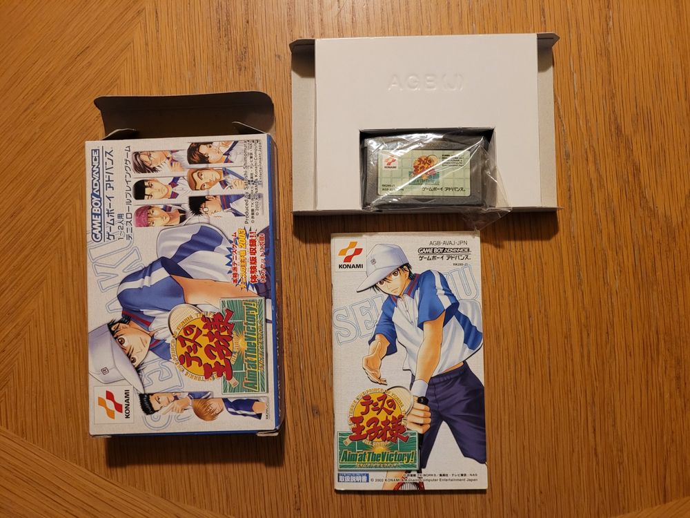 Gameboy Advance Tennis no Oujisama 2003 Jap. + Box Complete (Gebraucht ...