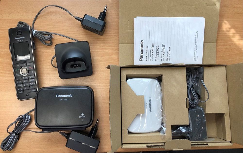 Panasonic Set Telefon und zwei Repeater (Neu (gemäss Beschreibung)) in ...
