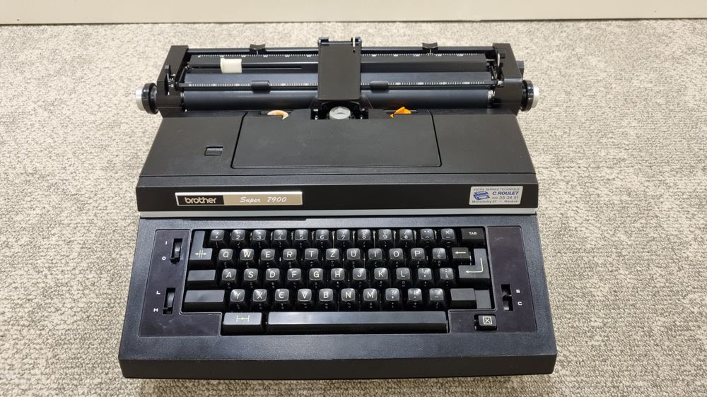 Machine à écrire Brother Super 7900 (Neu und originalverpackt) in ...