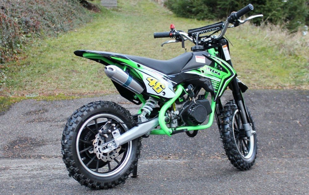 Mini Cross Sport Bike - ARROW V2 - mit 49ccm - in grün (Neu und ...
