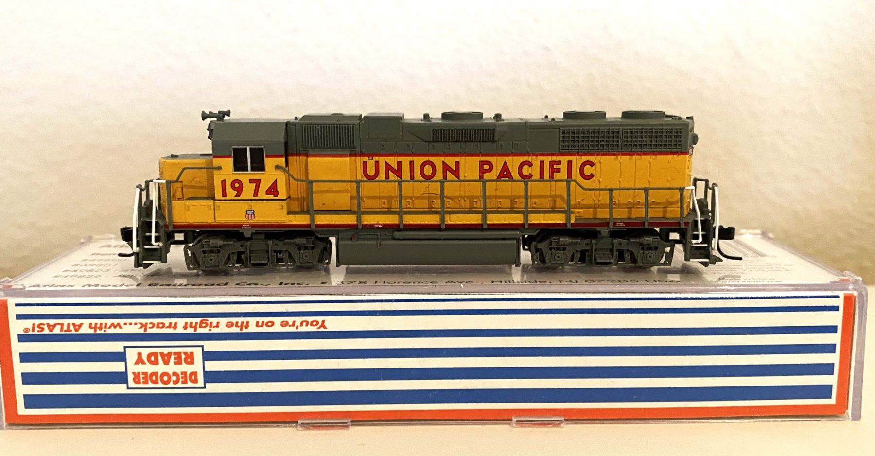 ATLAS Model 49836 US LOK UNION PACIFIC #1977 GP-38 digital (Neu und ...