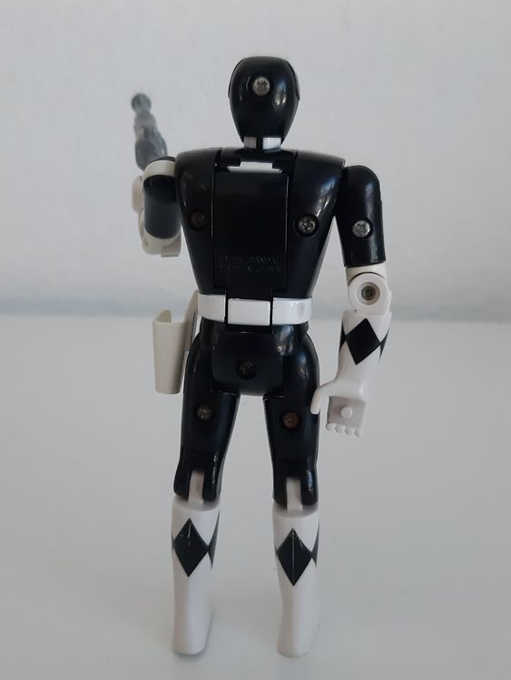 Mighty Morphin Power Rangers Black Ranger Flip Head Figure (Gebraucht ...