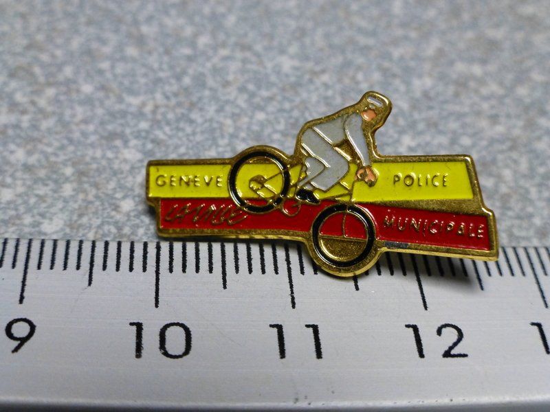 PIN PINS POLIZEI POLICE POLIZIA STAPO KAPO Kanton Stadt (Gebraucht) in Gränichen für CHF 2 – mit ...