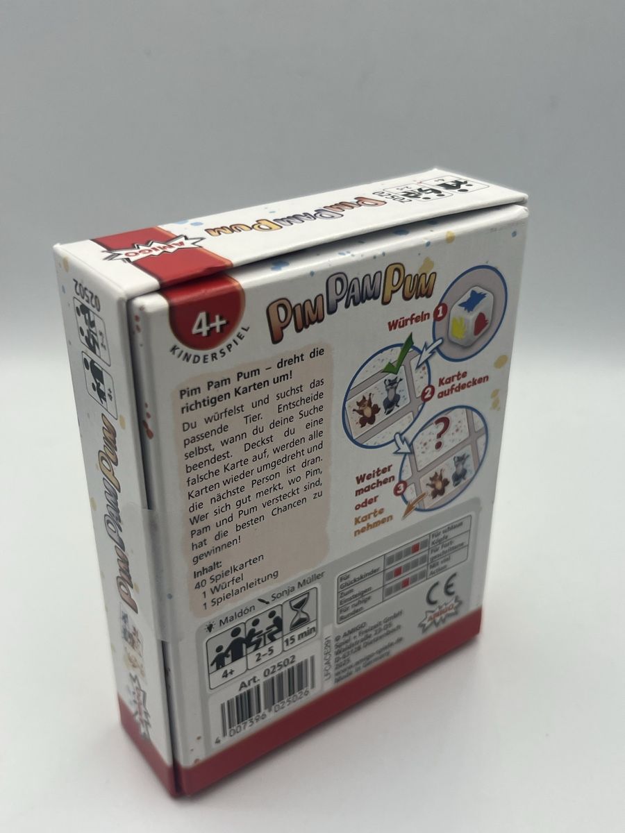 Pim Pam Pum Kinderspiel, Amigo, komplett, wie neu! Top (Neu und ...