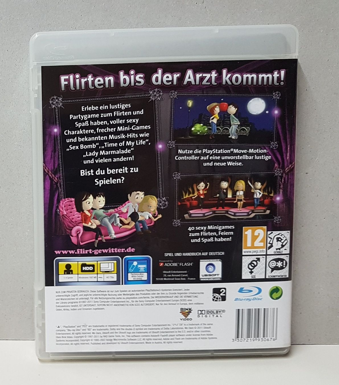 Flirt Gewitter 40 Sexy Minigames Move für PS 3 (Gebraucht) in ...