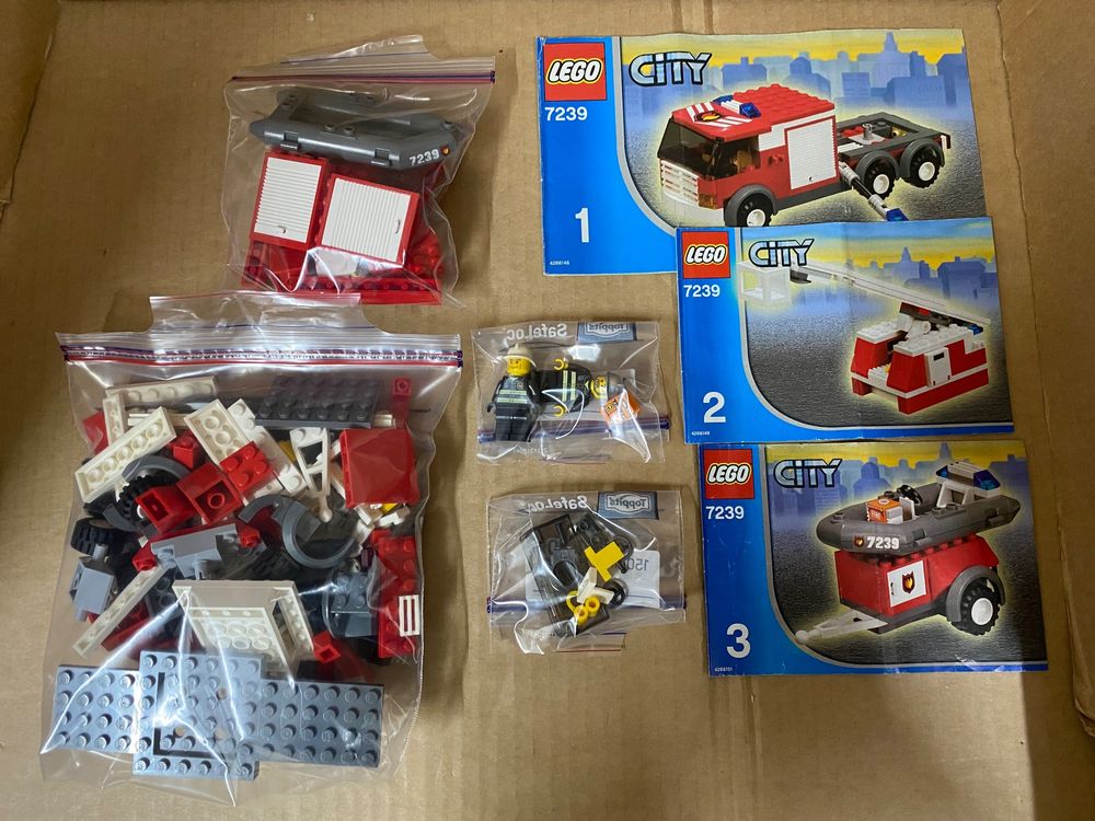 Lego Set 7239 Fire Truck (Gebraucht) in Eschlikon TG für CHF 15 – mit ...