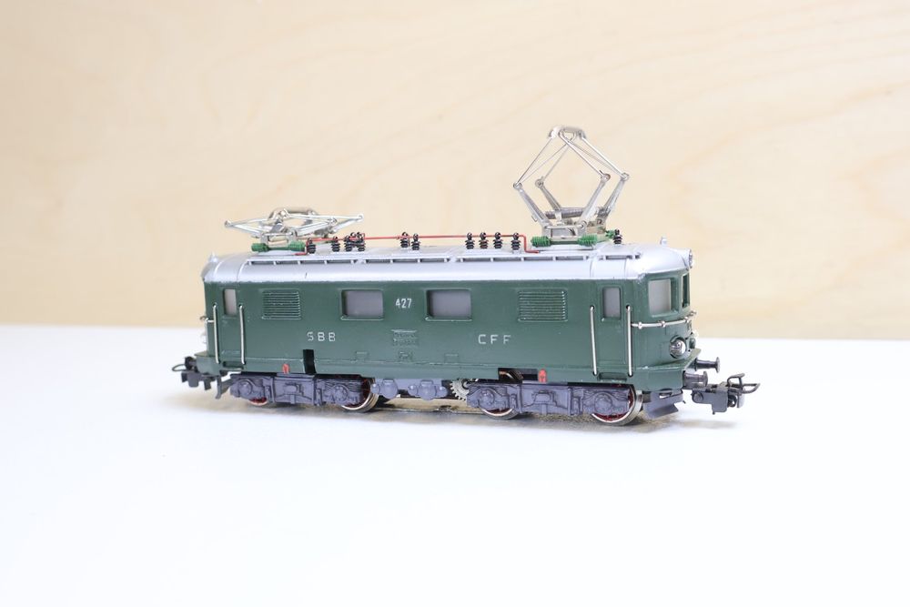 Märklin RET 800 SBB E-Lok Re 4/4 Gussmodell - H0 (Defekt) in Winterthur ...