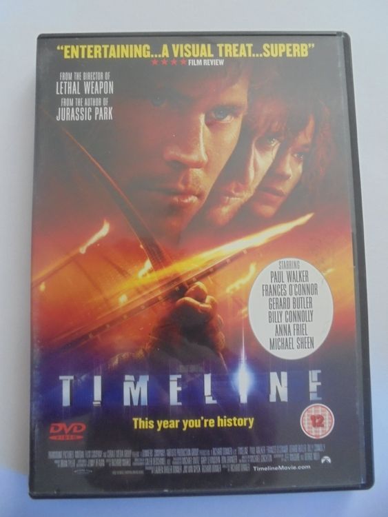 " Timeline " Paul Walker, Gerard Butler. only in english (Gebraucht) in Crissier für CHF 2 – mit ...