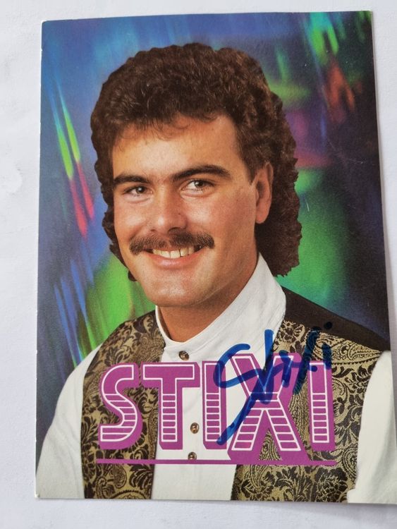 Autogramm Karte Stixi | Kaufen auf Ricardo