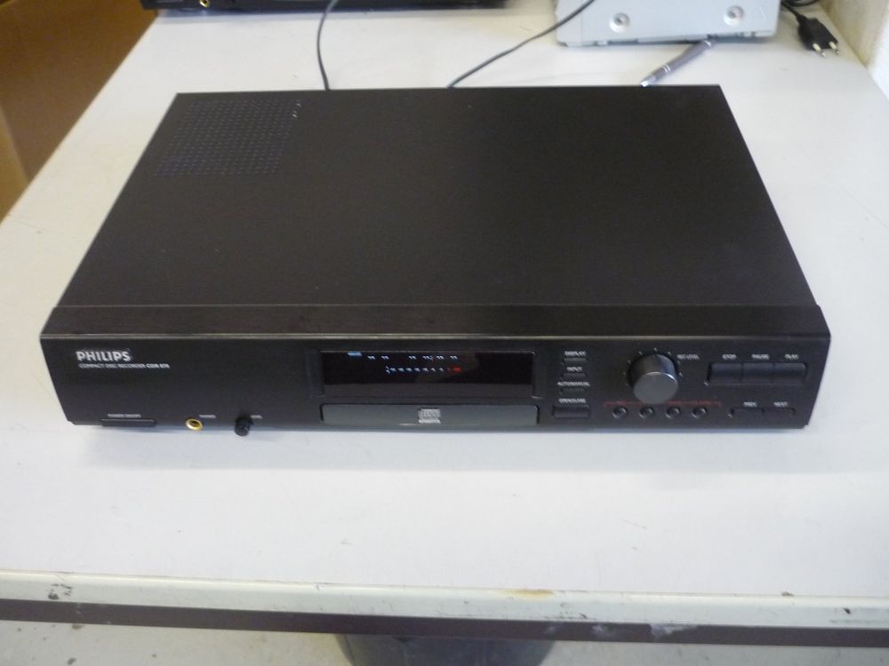 CD Player Brenner - Philips CDR 870 Audio CD Recorder (Gebraucht) in ...