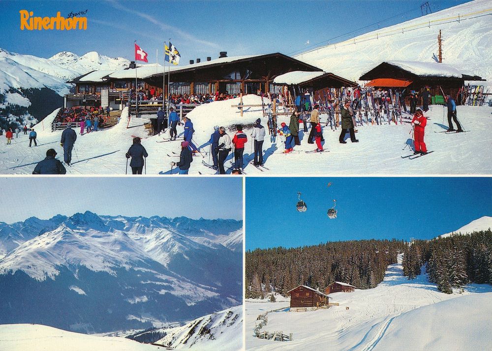 Luftseilbahn in Rinderhorn ob Davos gel. 1992? (Gebraucht) in Luzern ...