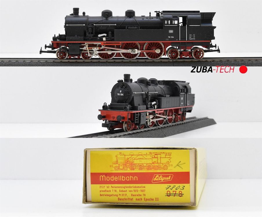 Liliput 078 Dampflok BR 78 DB H0 GS OVP (Gebraucht) in St. Gallen für CHF 47 – mit Lieferung auf ...
