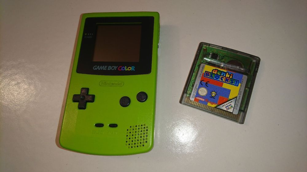 GameBoy Color inkl. Denki Blocks | Kaufen auf Ricardo