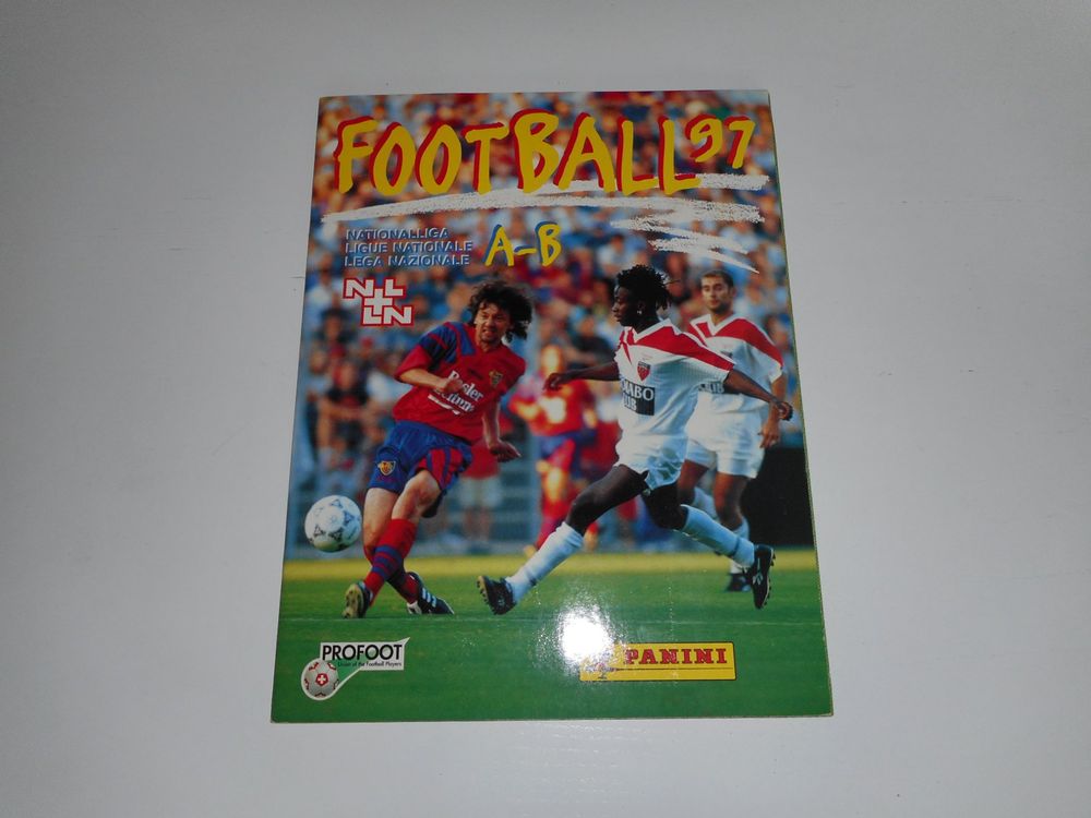 Panini Football Album 1997 komplett/Fussball/Schweizer NL | Kaufen auf ...