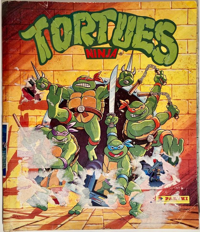 TORTUES NINJA - Album Panini 1990 complet (Gebraucht) in Genève für CHF ...
