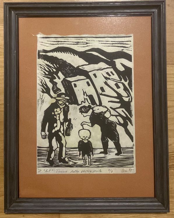 Interessante Holzschnitt Unleserlich Signiert (Gebraucht) in Root für CHF 19 – mit Lieferung auf ...