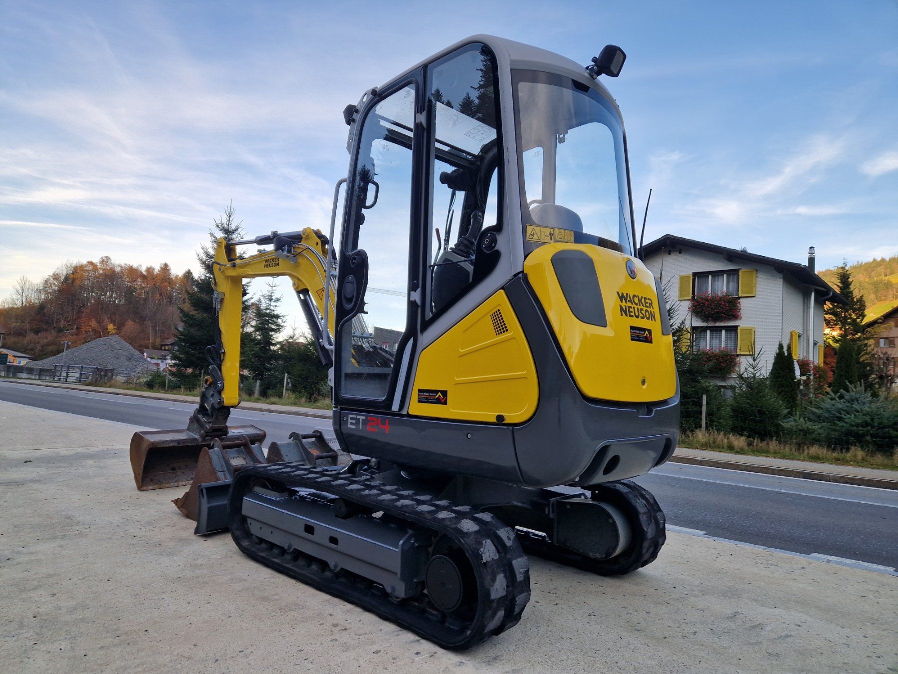 Kettenbagger Bagger Wacker Neuson ET24 Jg. 2018 1280 Std (Gebraucht) in ...