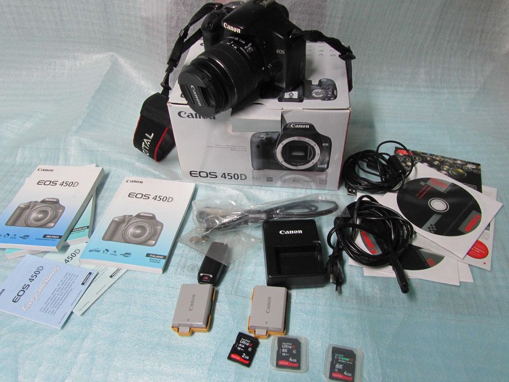 Canon EOS 450D Spiegelreflexkamera (Gebraucht) in moosseedorf für CHF ...