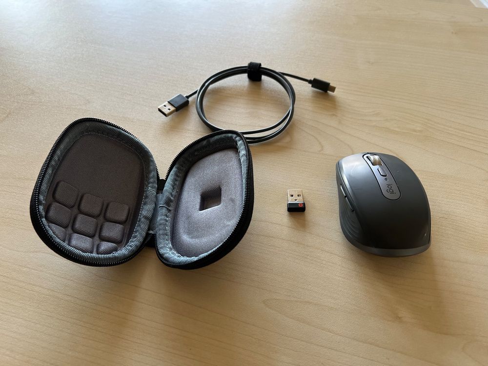 Logitech MX Anywhere 3, Unifying Empfänger & Transporttasche (Gebraucht ...