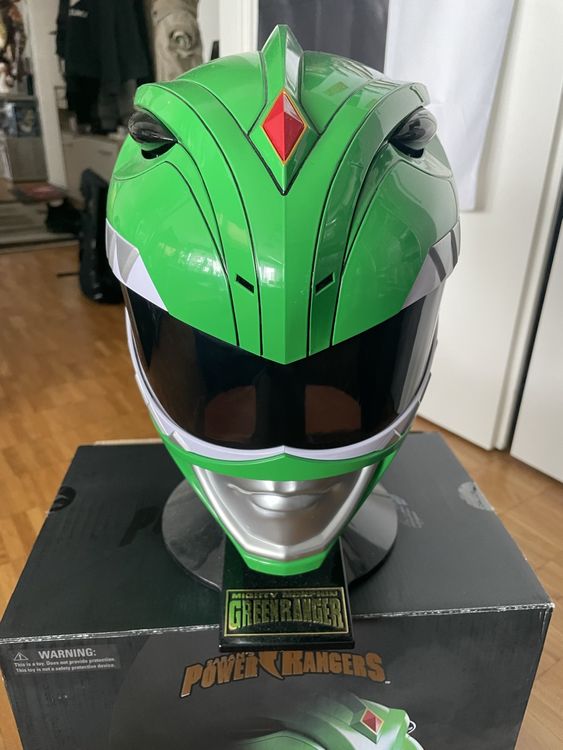 Kellerräumung Power Rangers Green Ranger Helm mit OVP | Kaufen auf Ricardo