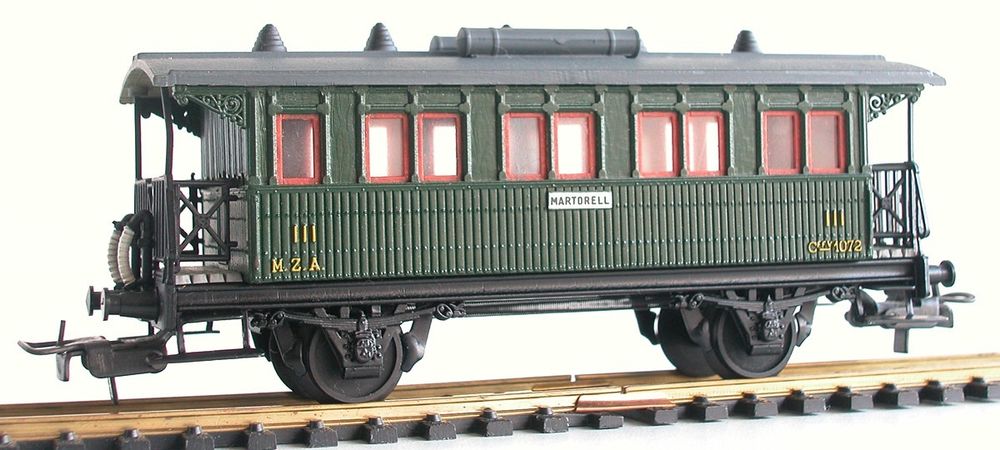 Electrotren Personenwagen CFFV der MZA Spur H0 (Gebraucht) in Oberwil ...