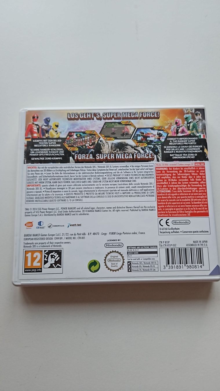 Nintendo 3DS Game Bundle: Radiant Historia, Power Ranger, RP (Gebraucht ...