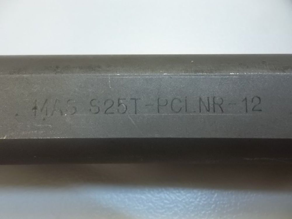 Bohrstange MAS S25T-PCLNR-12 mit 61 neue Platten (Gebraucht) in ...