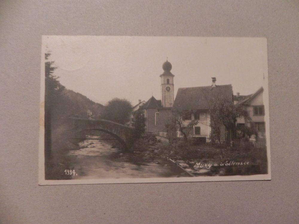 Karte Murg Am Walensee Sg St Gallen 1925 Kaufen Auf Ricardo
