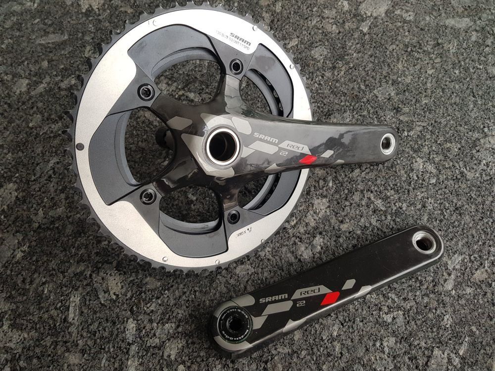 SRAM Kurbel Red22 53/39Z 2x11 Fach, 170mm, Road & Gravel (Neu und ...