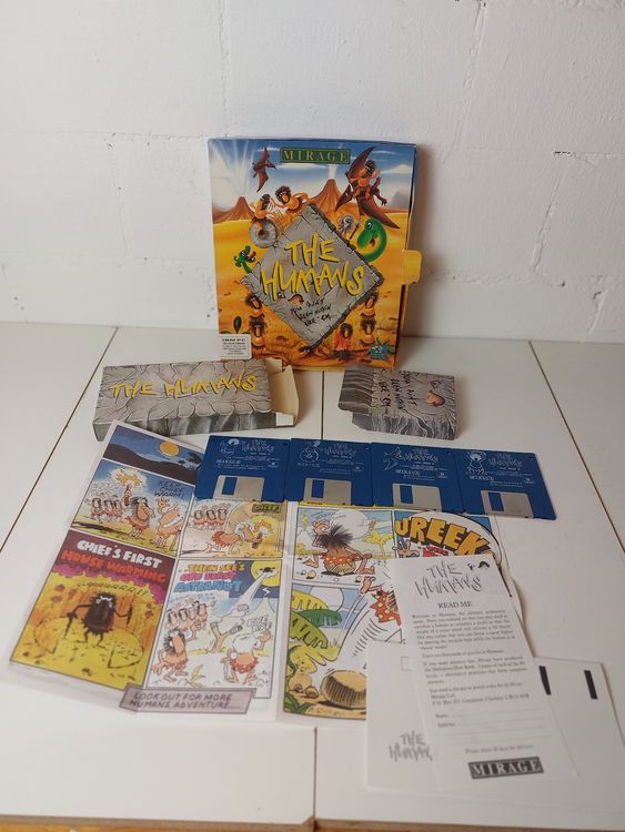 " The Humans " IBM 3,5" Vintage PC Spiel von MIRAGE mit OVP | Kaufen ...