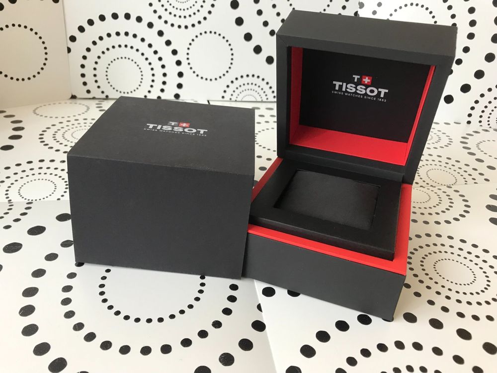 TISSOT ORIGINAL - WATCH BOX CASE ECRIN SCHACHTEL- NEW !!! | Kaufen auf ...