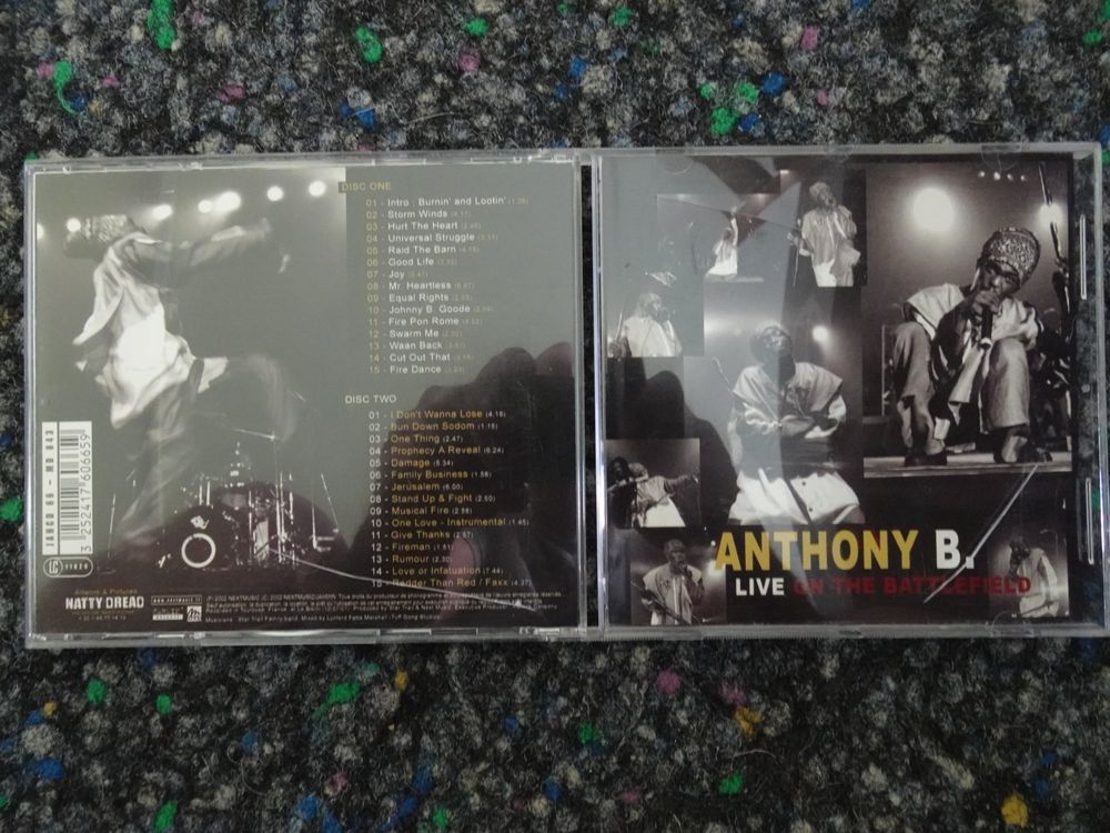 Doppel-CD : Anthony B. (Gebraucht) in Lotzwil für CHF 2 – mit Lieferung ...