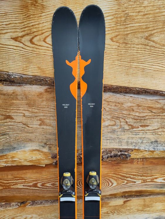 Rossignol Scratch, Retro Twintip mit nackter Frau, Classic (Gebraucht ...