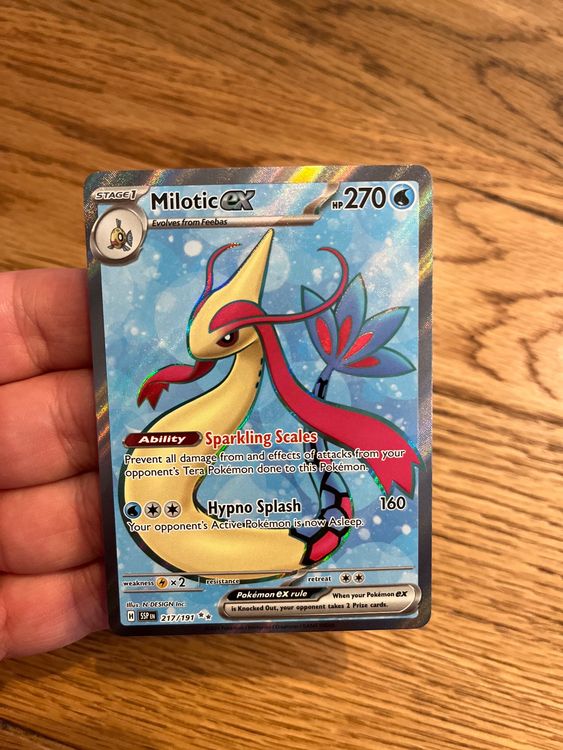 Pokemon Milotic ex Full Art Surging Sparka ab 1.- (Neu (gemäss ...