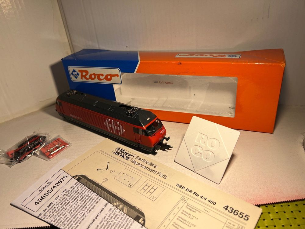 Roco Nr. 43655 SBB Re 460 001-1 HO | Kaufen auf Ricardo