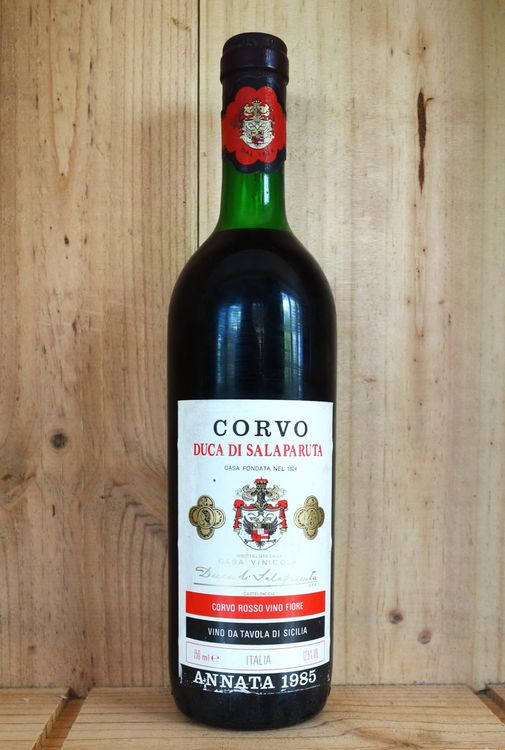 CORVO DUCA DI SALAPARUTA 1985, Vino da Tavola di Sicilia (Neu (gemäss ...